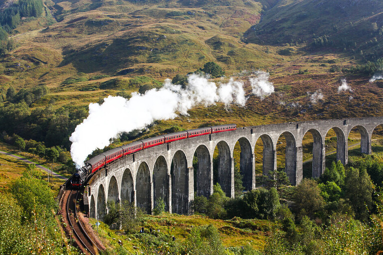 All Aboard The Jacobite: A Magnificent Steam Train Journey Through The ...